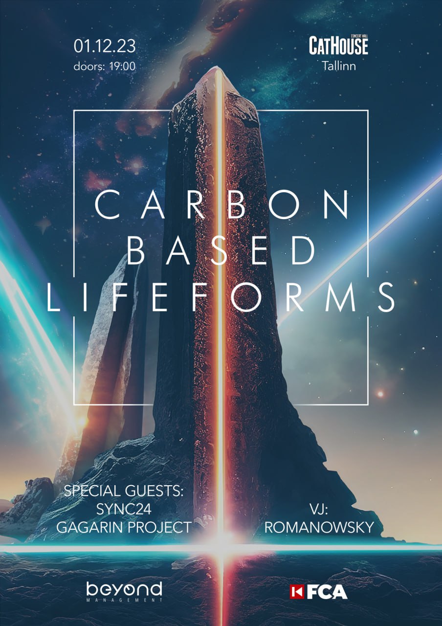Carbon Based Lifeforms in Tallinn: buy tickets on 01.12.23, 19:00 | FCA.ua