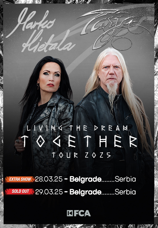 Tarja & Marko Hietala in Belgrade: buy tickets on 28,29.03.25 | FCA.ua