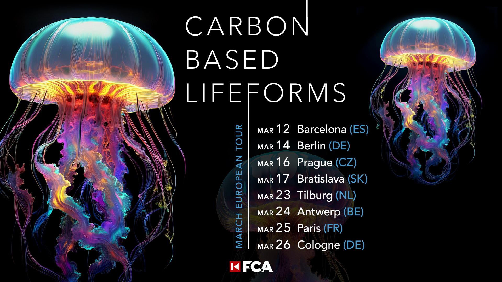 Carbon Based Lifeforms European tour 2025: buy tickets I FCA.ua